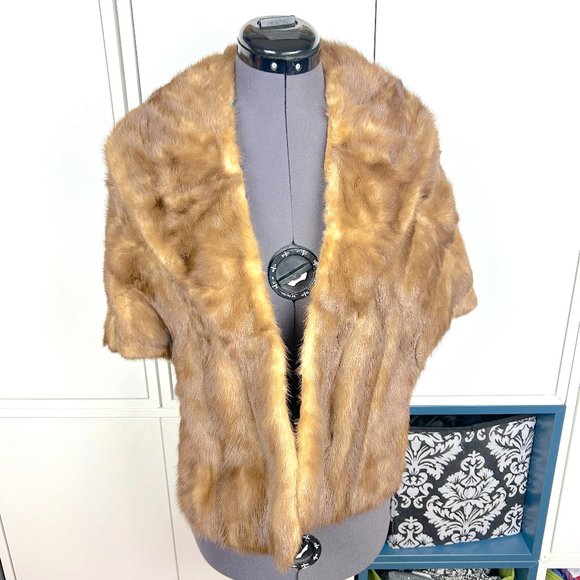Vintage | Jackets & Coats | 96s Luxurious Canadian Sable Stole Coat ...